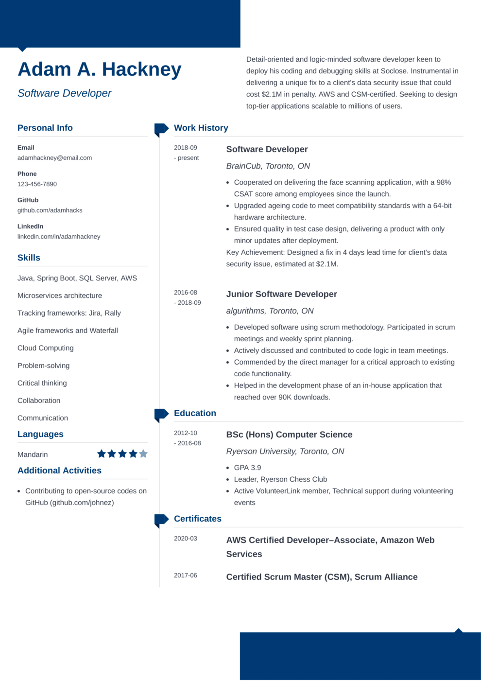 Online CV Maker: Make a Good CV With an Online CV Builder