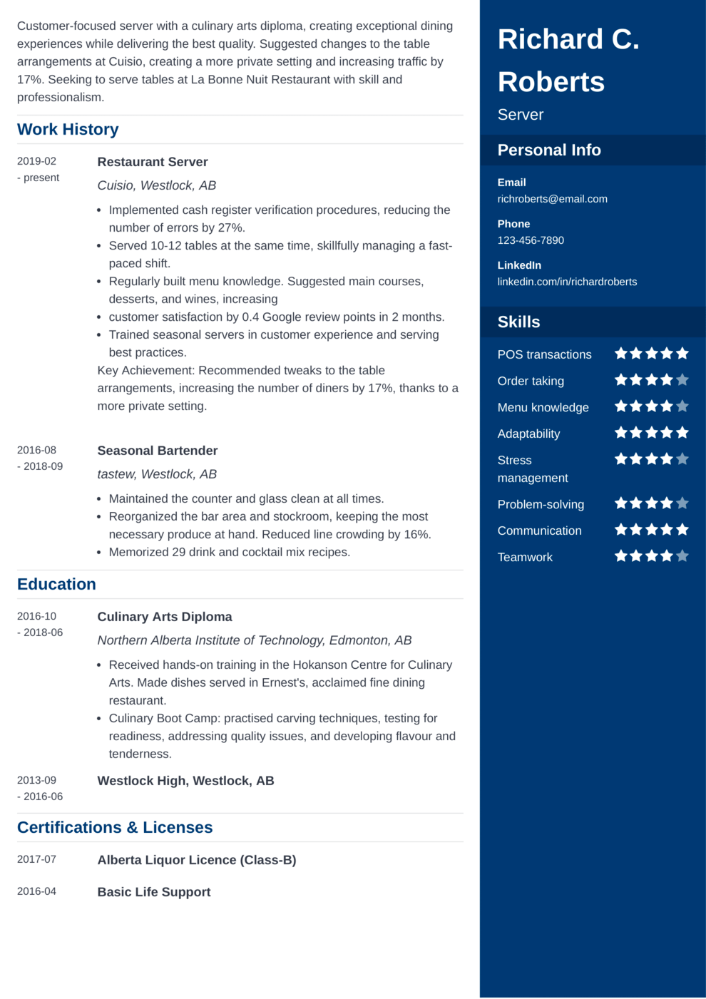 Free Resume Builder: Create a Resume Online (Fast & Easy)