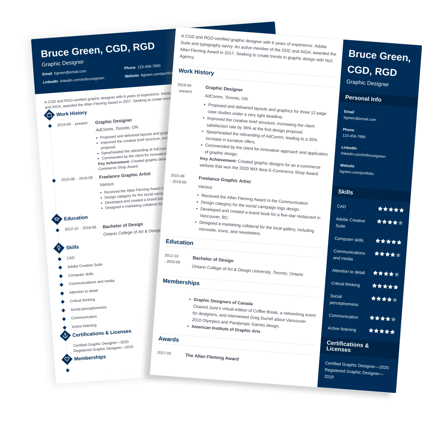 Resume Builder Create A Resume For Free Zety Canada 2023 