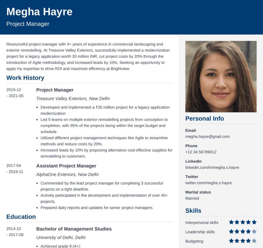 Free Online CV Maker: Create a Successful CV In Our App