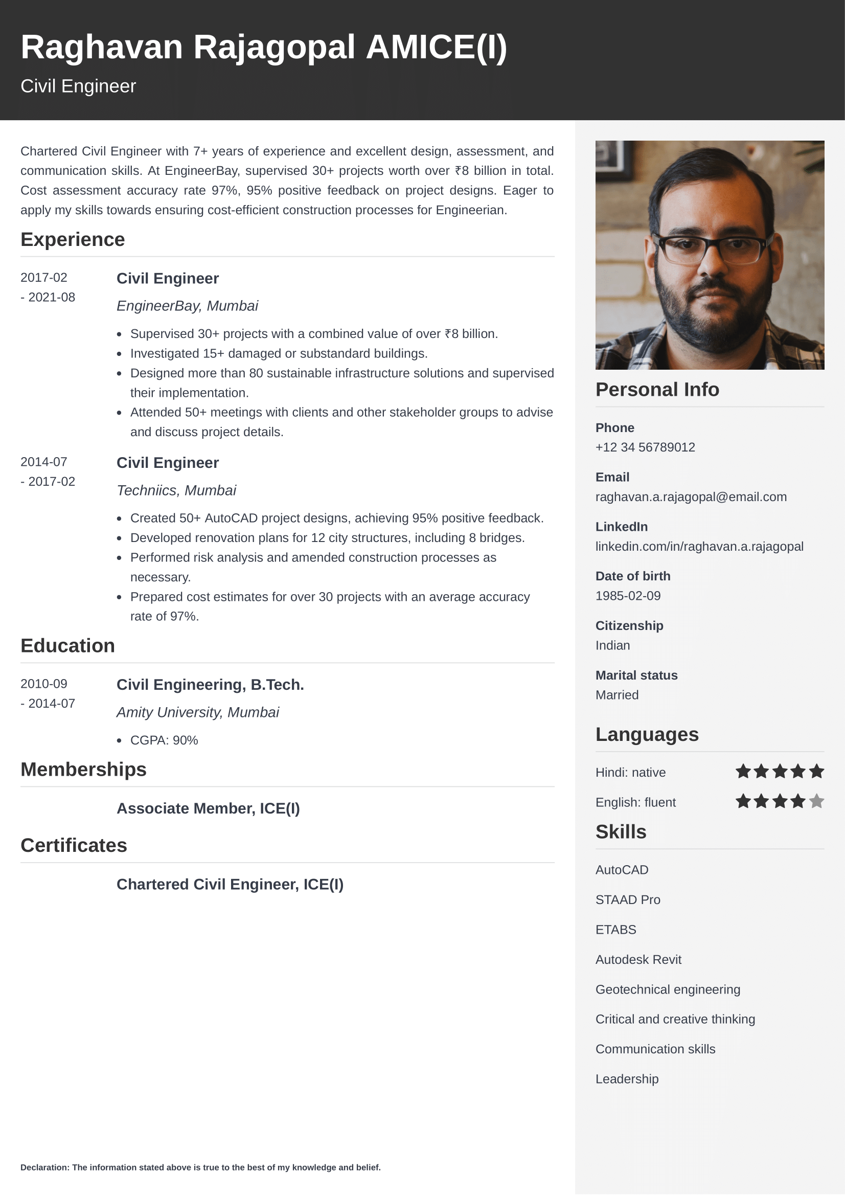 Free Online CV Maker: Create a Successful CV In Our App