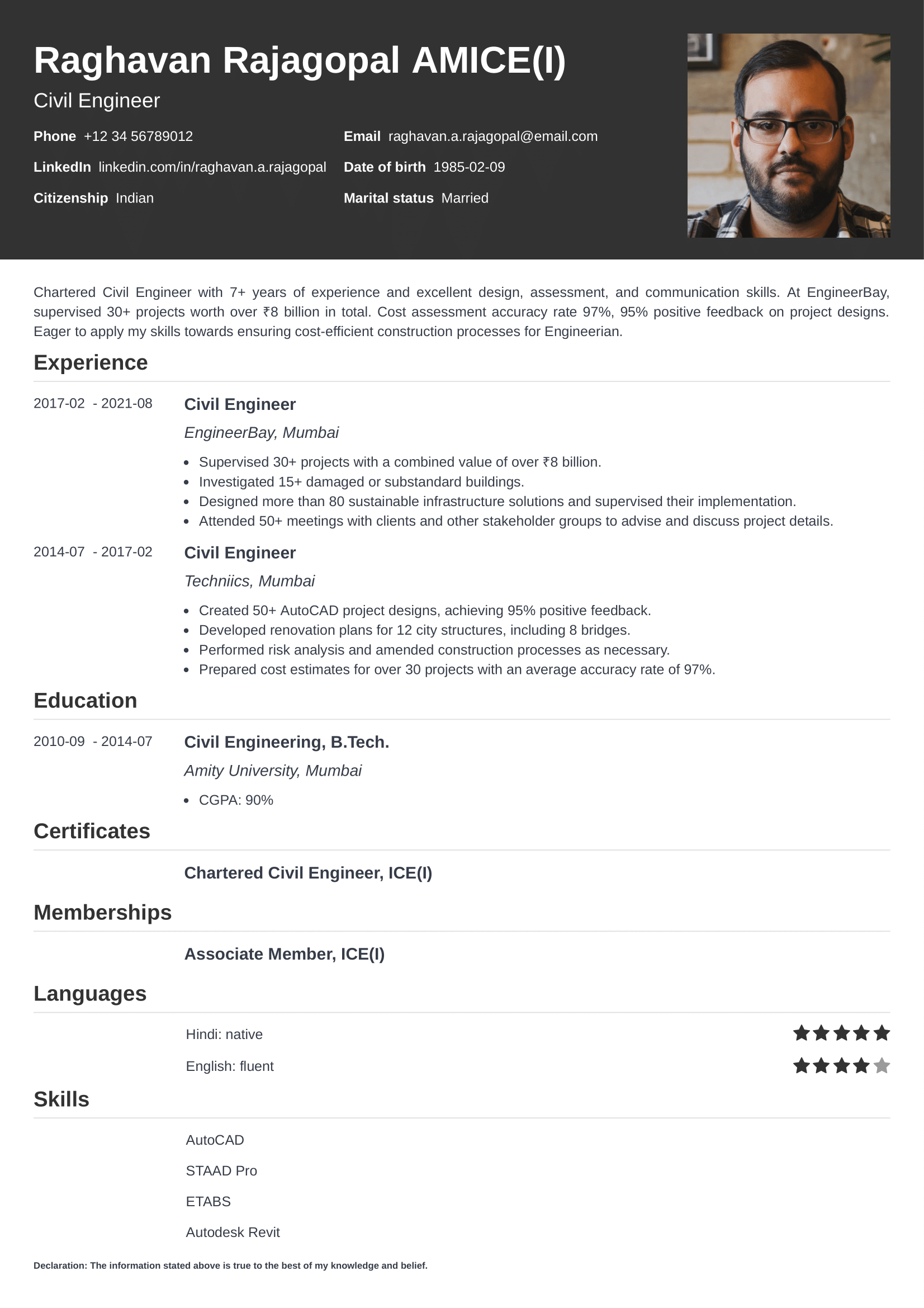 Free Online CV Maker: Create a Successful CV In Our App