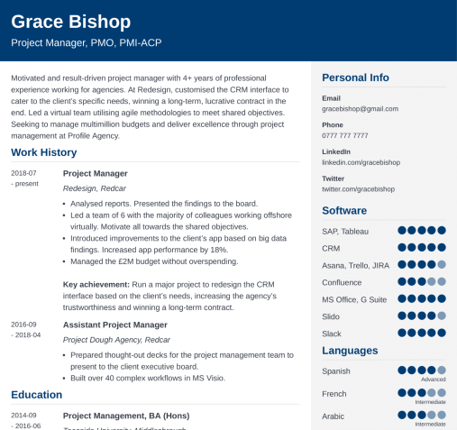 Online CV Builder. Create a CV That Gets You Hired