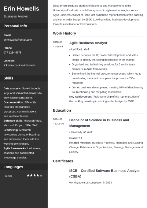 Online CV Maker: Build a Professional CV for Free
