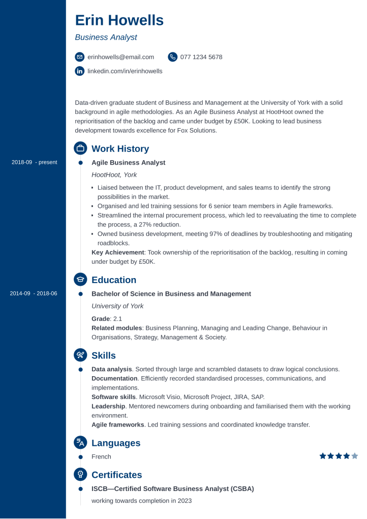 Online CV Builder. Create a CV That Gets You Hired