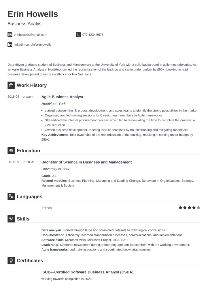 Online CV Builder. Create a CV That Gets You Hired