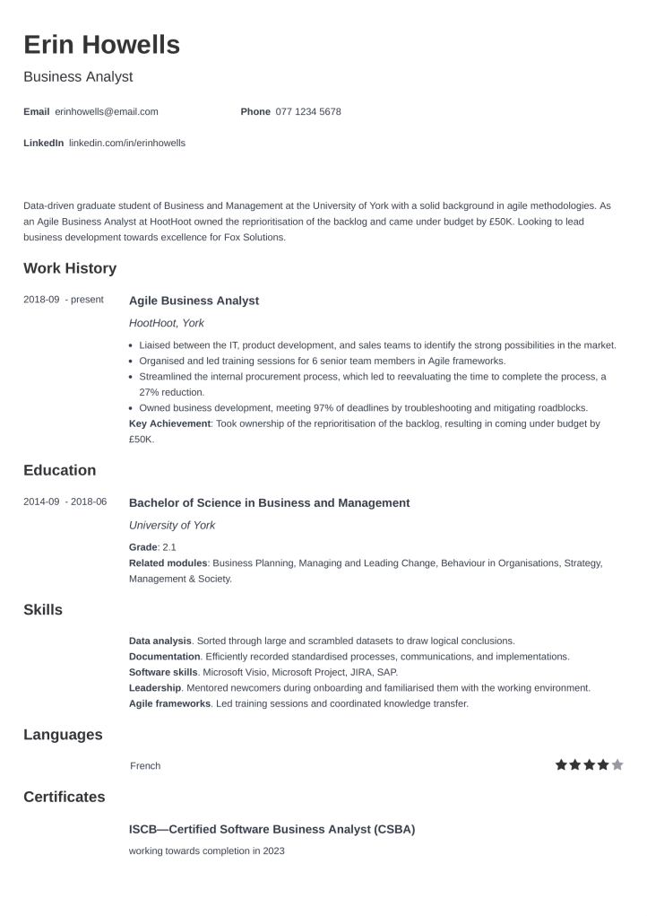 Online CV Builder. Create a CV That Gets You Hired