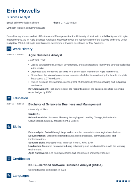 Online CV Builder. Create a CV That Gets You Hired