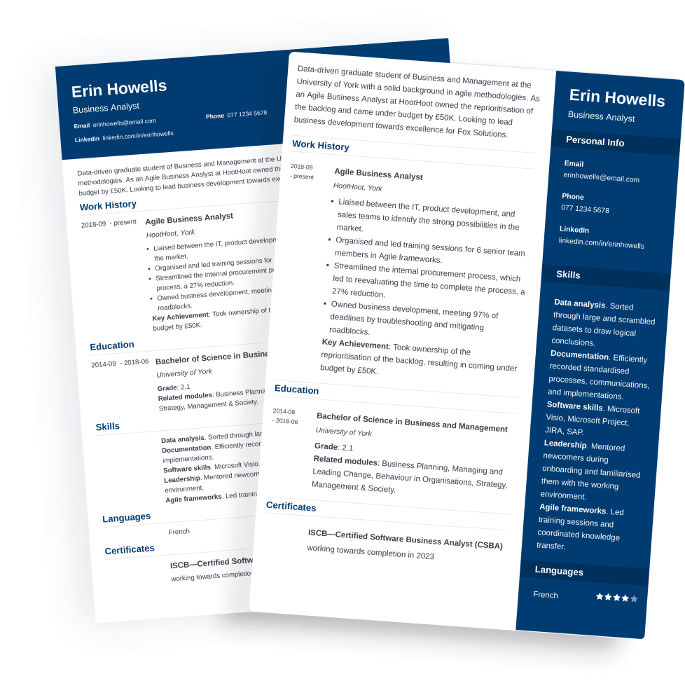 Online CV Maker: Build a Job-Winning CV Fast