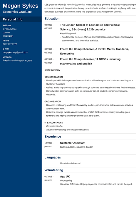 Free CV Examples for Any UK Job in 2025