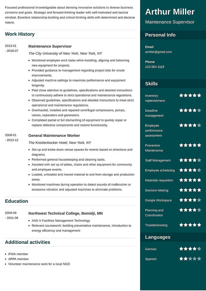 Free Resume Examples for any Job (2024-ready)