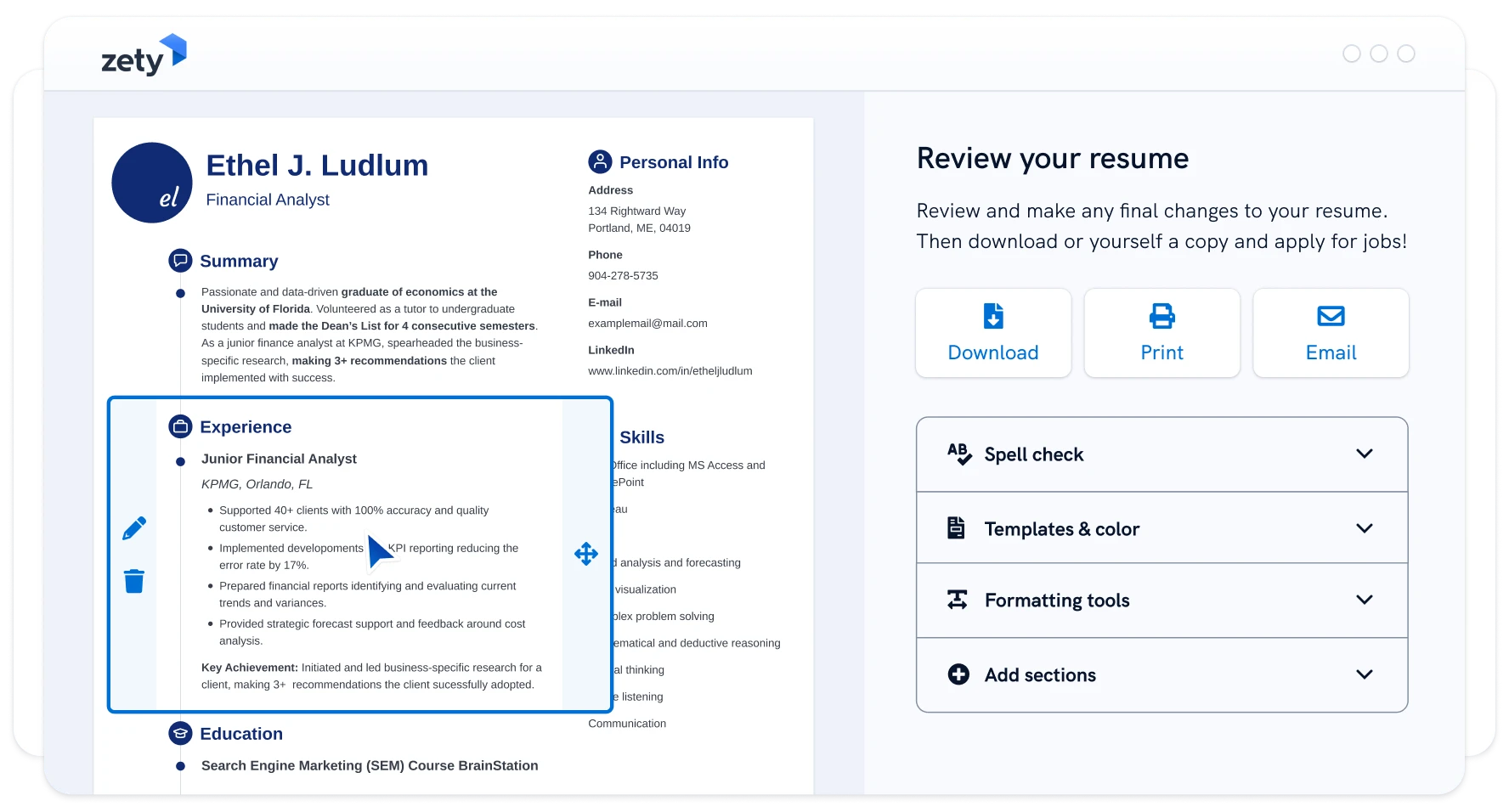 Zety - Professional Resume & Cover Letter Tools For Any Job