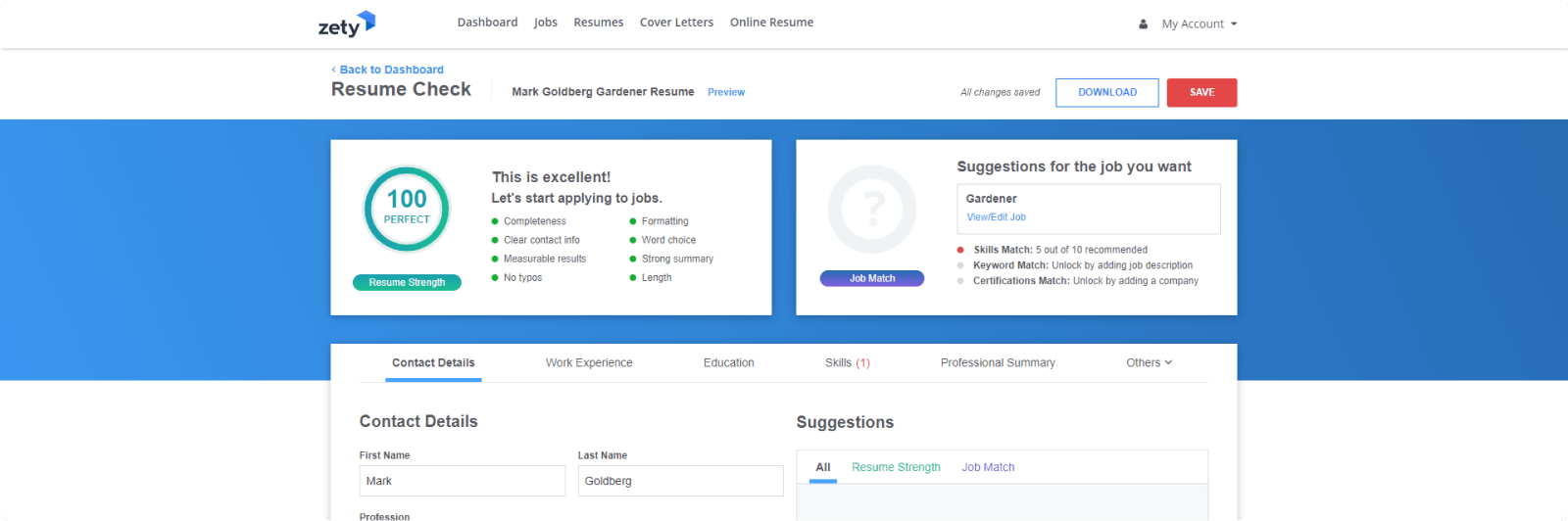 Resume Checker: Review & Score Your Resume Online Now