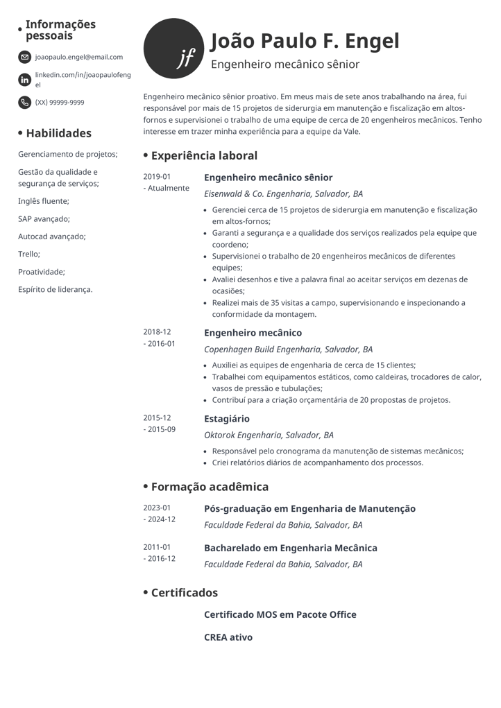 Currículo em PDF: como fazer e modelos para editar online