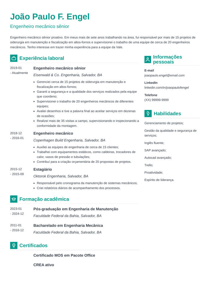 Currículo em PDF: como fazer e modelos para editar online