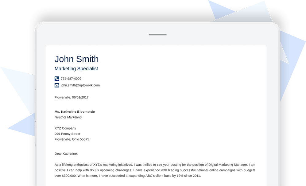 Professional Cover Letter Templates for All Jobs