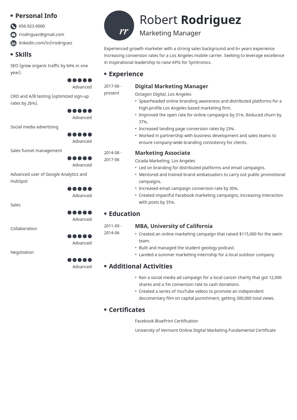 Free CV Builder Make Your CV Online Quickly 18 Templates 