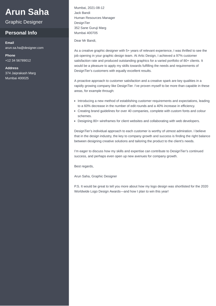 18 Cover Letter Templates to Download in PDF Or Word Format