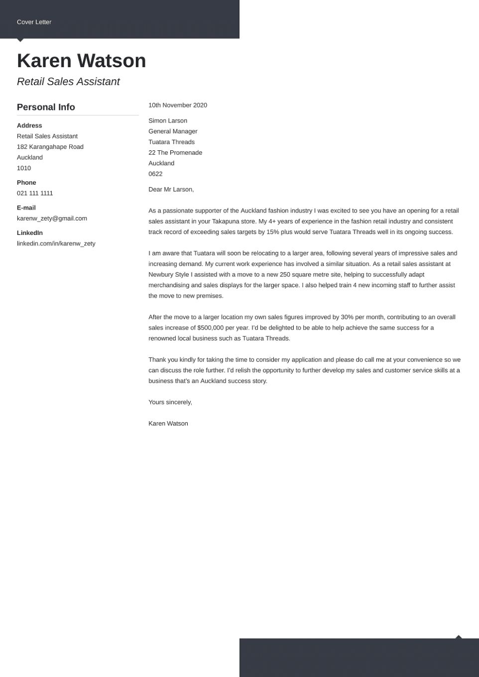18 Covering Letter Templates To Download For Your CV In NZ