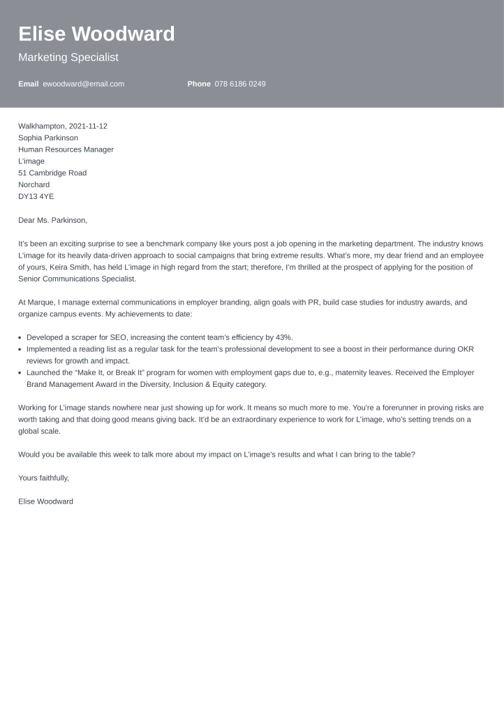 Professional Cover Letter Templates for All Jobs
