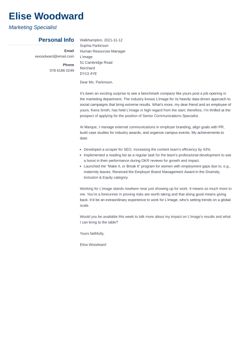 Professional Cover Letter Templates for All Jobs