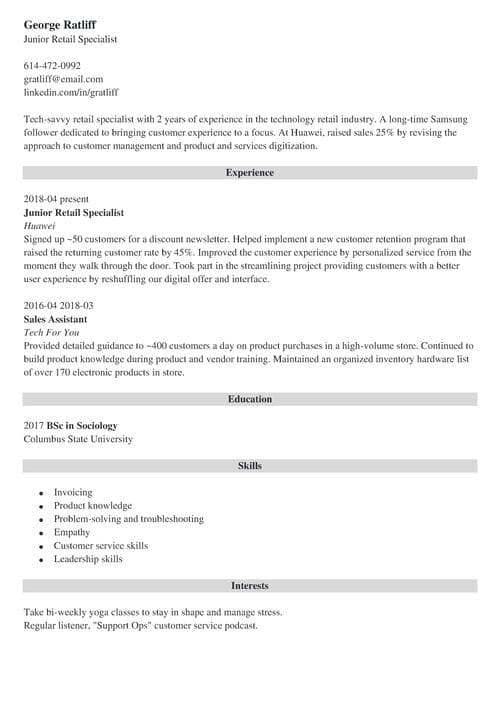 Is It Bad To Use A Resume Template