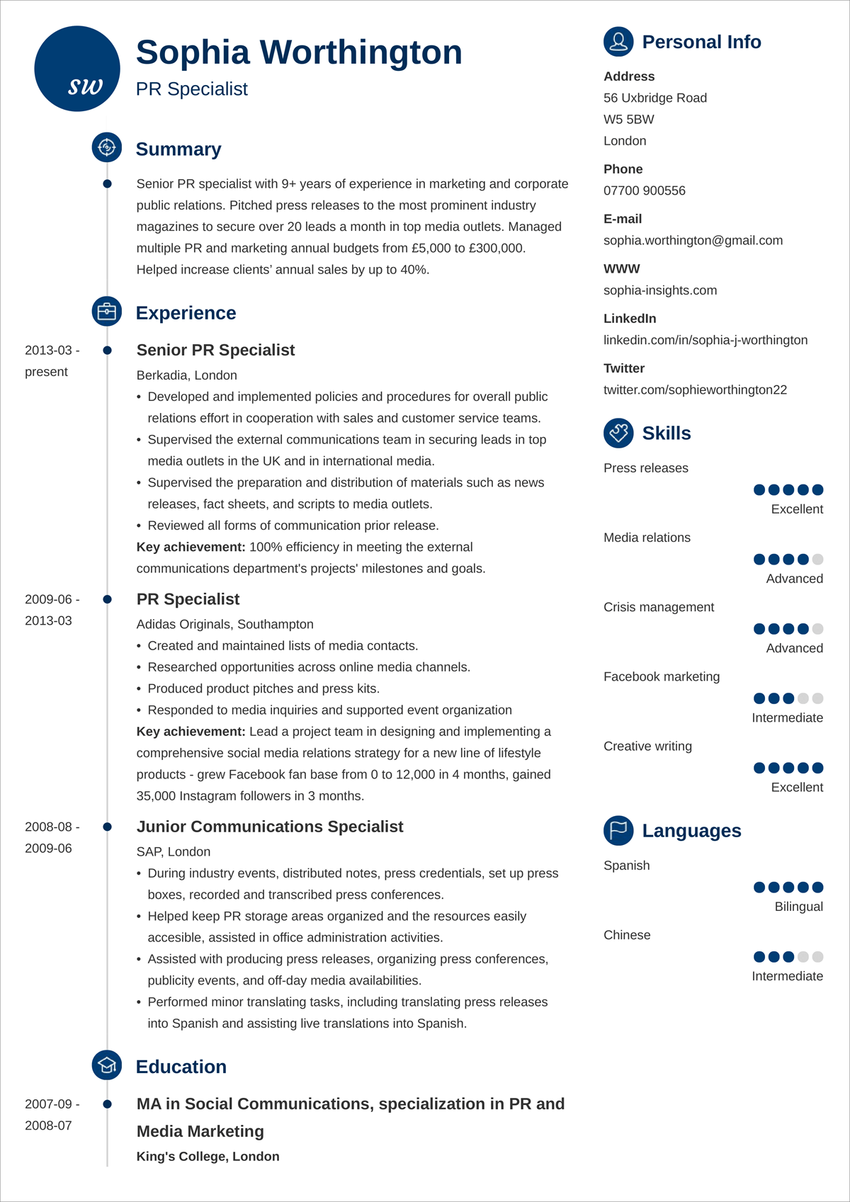 18 Simple Basic CV Templates With Easy To Use Layout 18 Simple Basic CV Templates With Easy To Use Layout