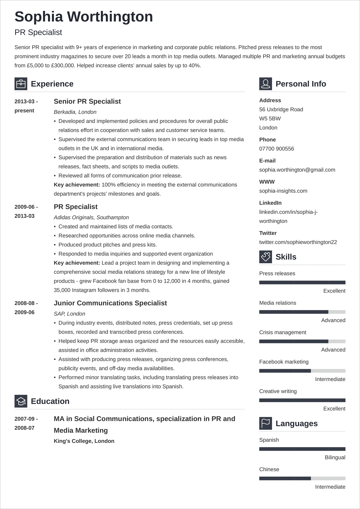 18 Simple Basic CV Templates With Easy To Use Layout 18 Simple Basic CV Templates With Easy To Use Layout