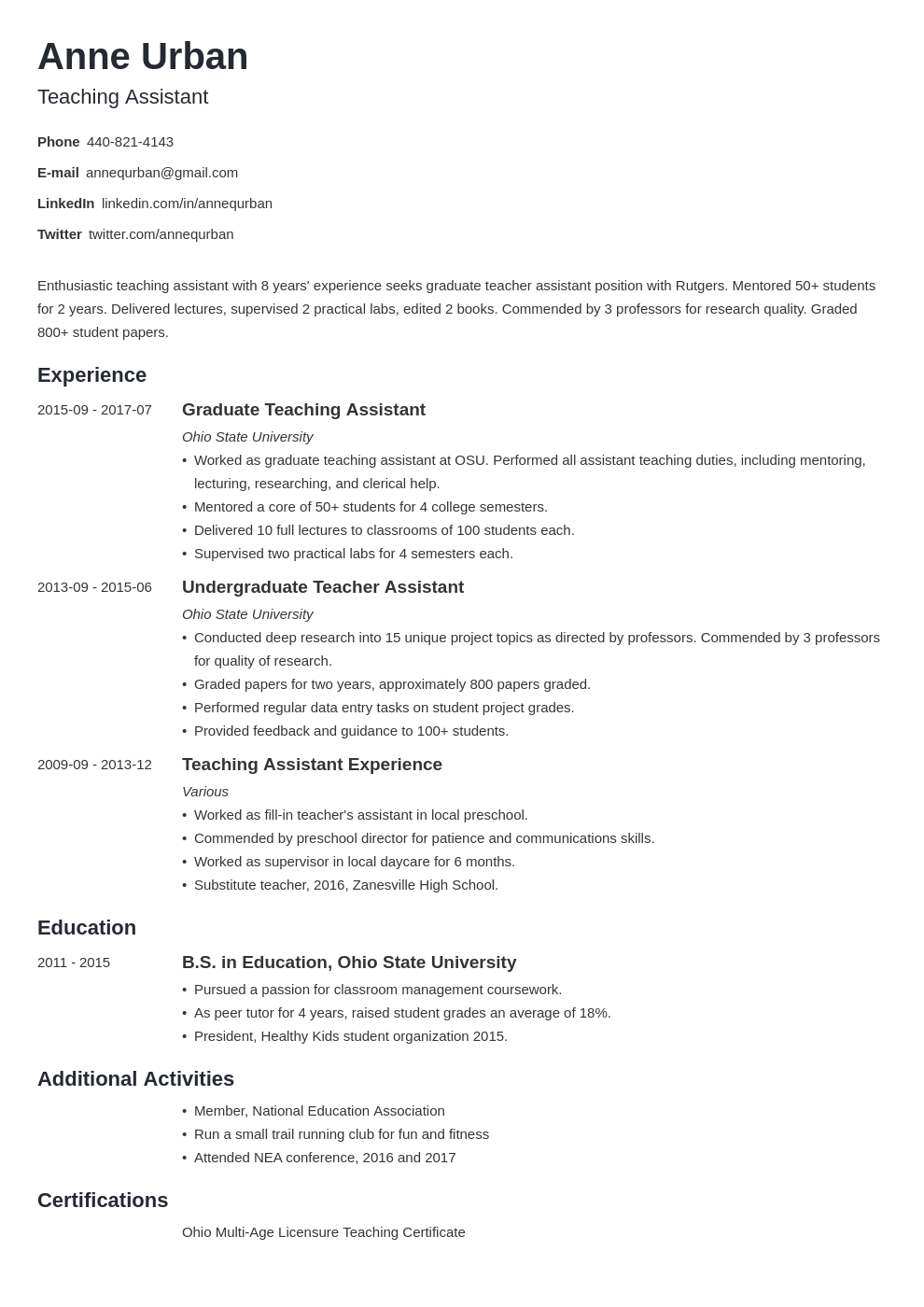 Best Font for Resume: Size, Standard & Professional Pairings