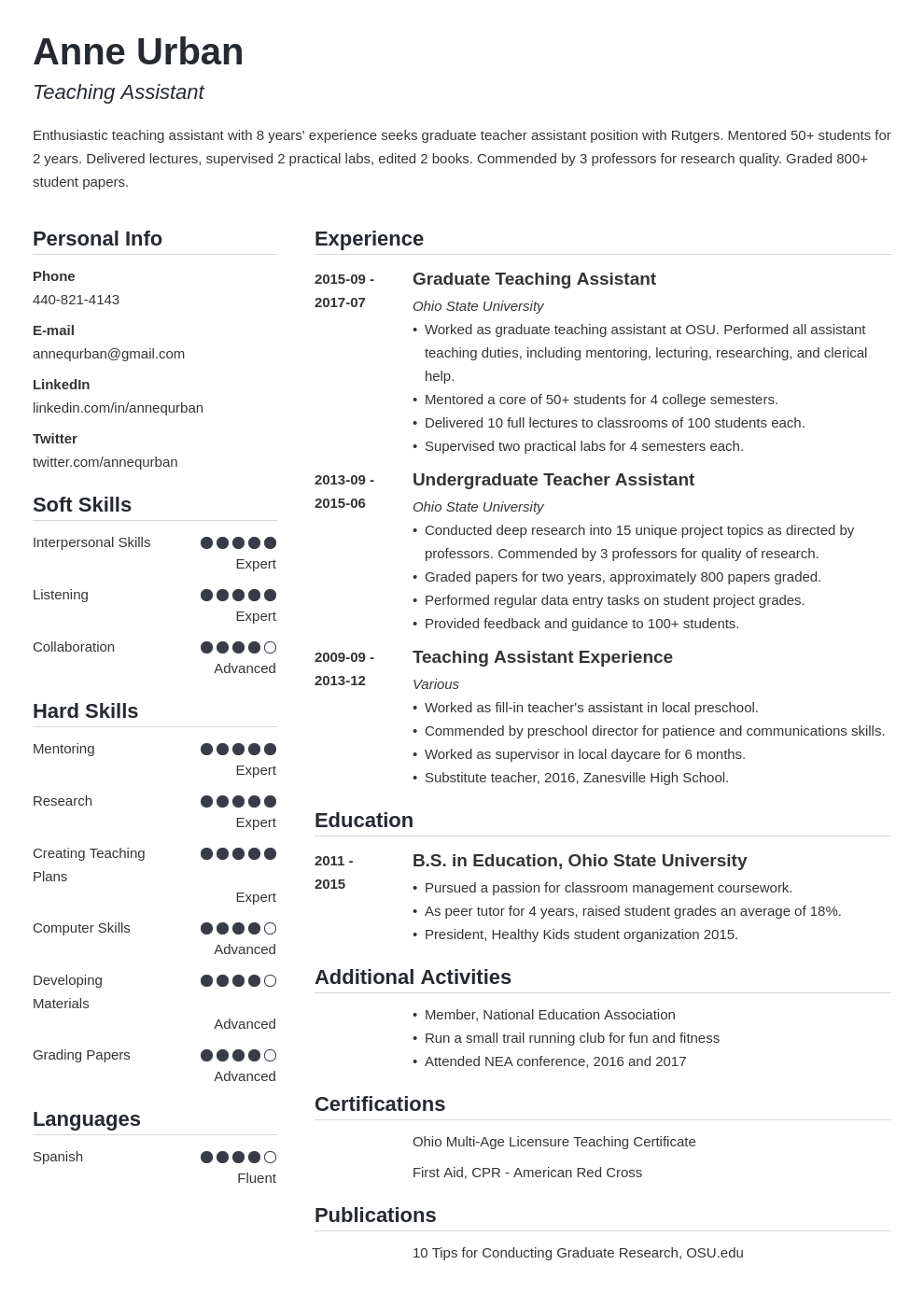 Best Resume Fonts For 2024 Size Style List Guide