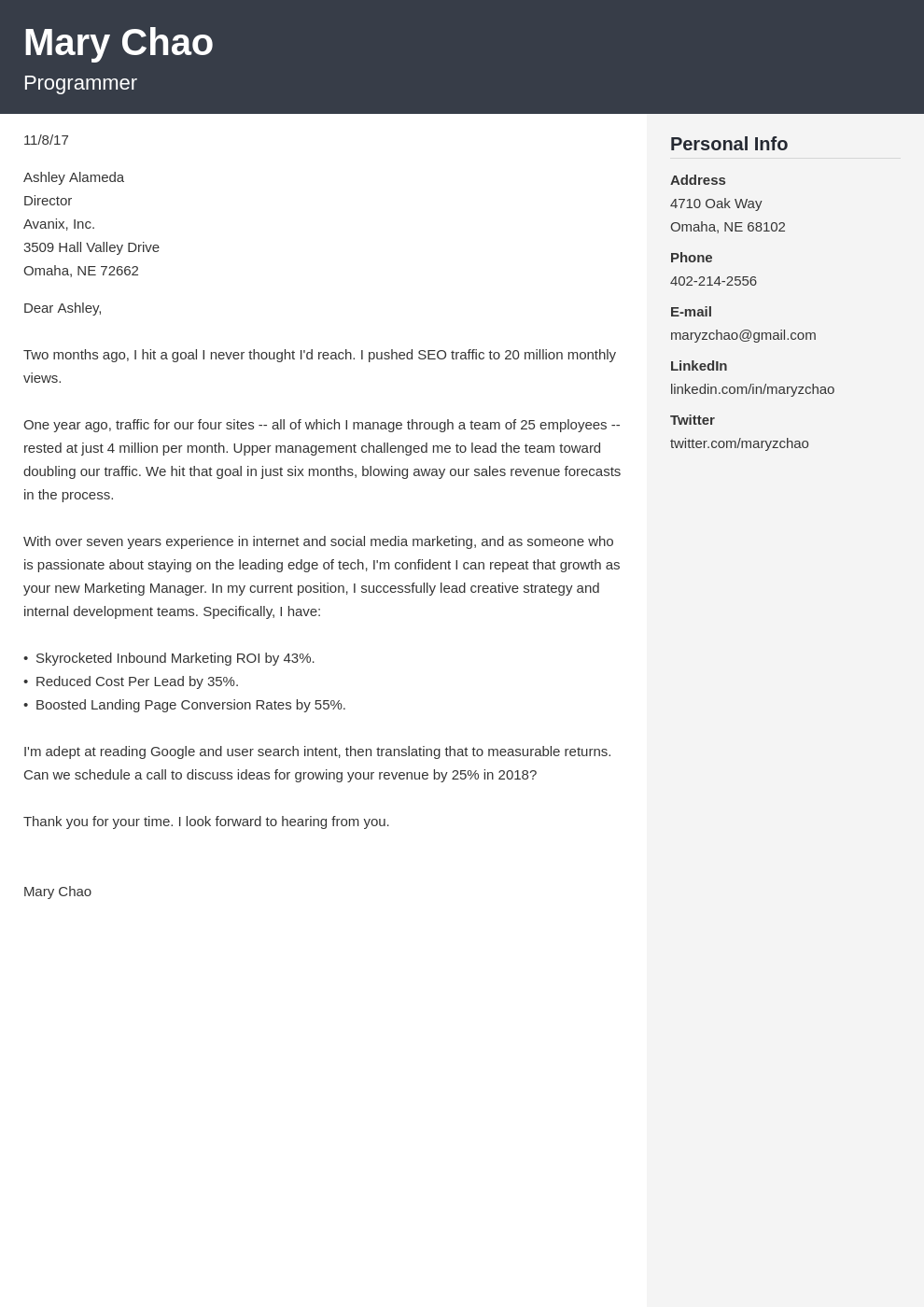 Cover Letter Format For 2024 Layout Examples 