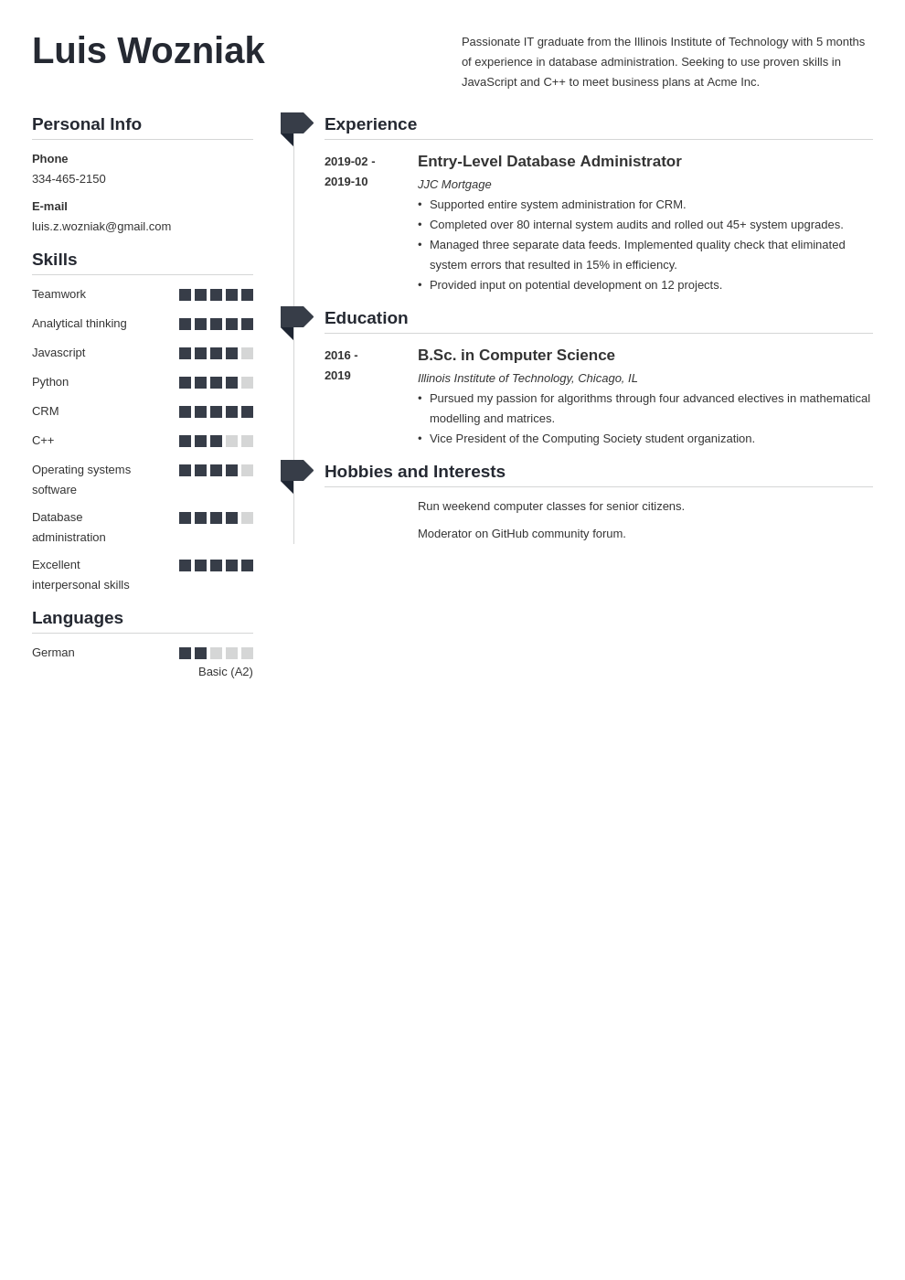 Entry Level IT Resume Examples (With No Experience)