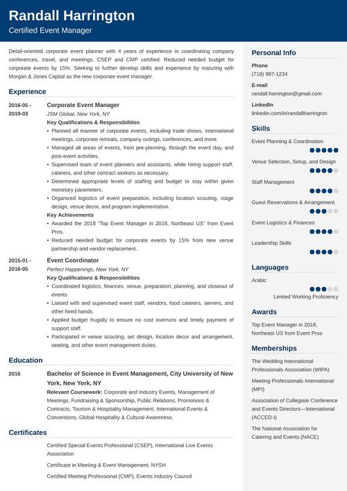 Event Manager Management Cover Letter Also For Intern 