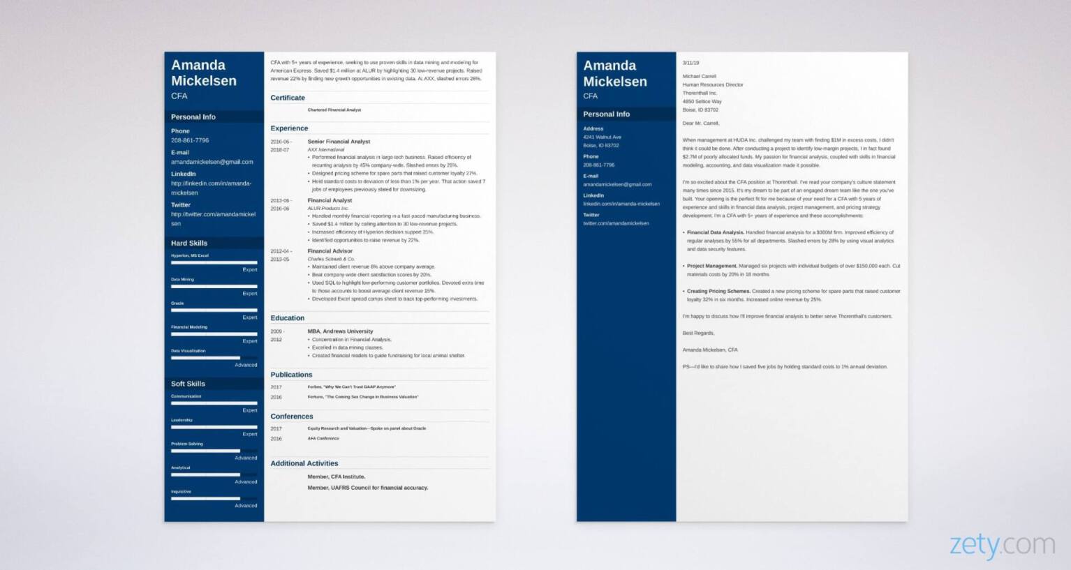 Financial Analyst Cover Letter Examples Entry Level 