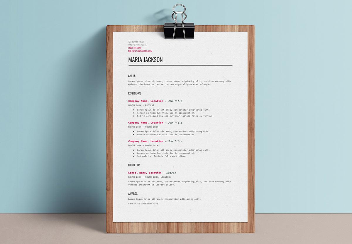 Printable Resume Templates Google Docs Rwanda 24