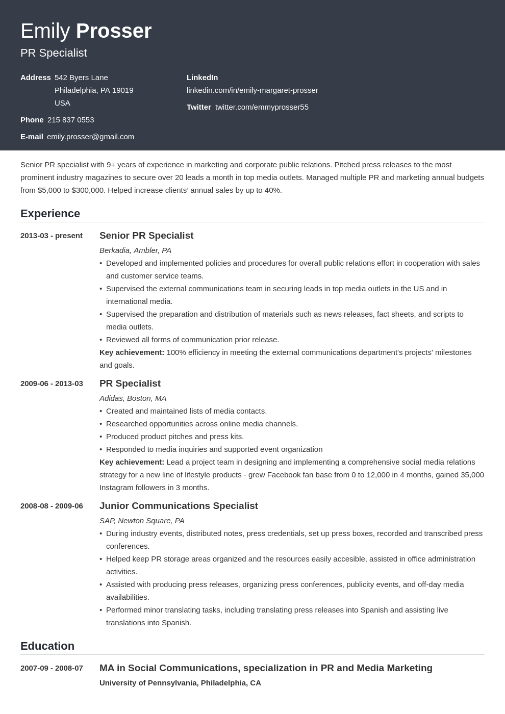 Google Docs Resume Templates For 2023 Free Download 
