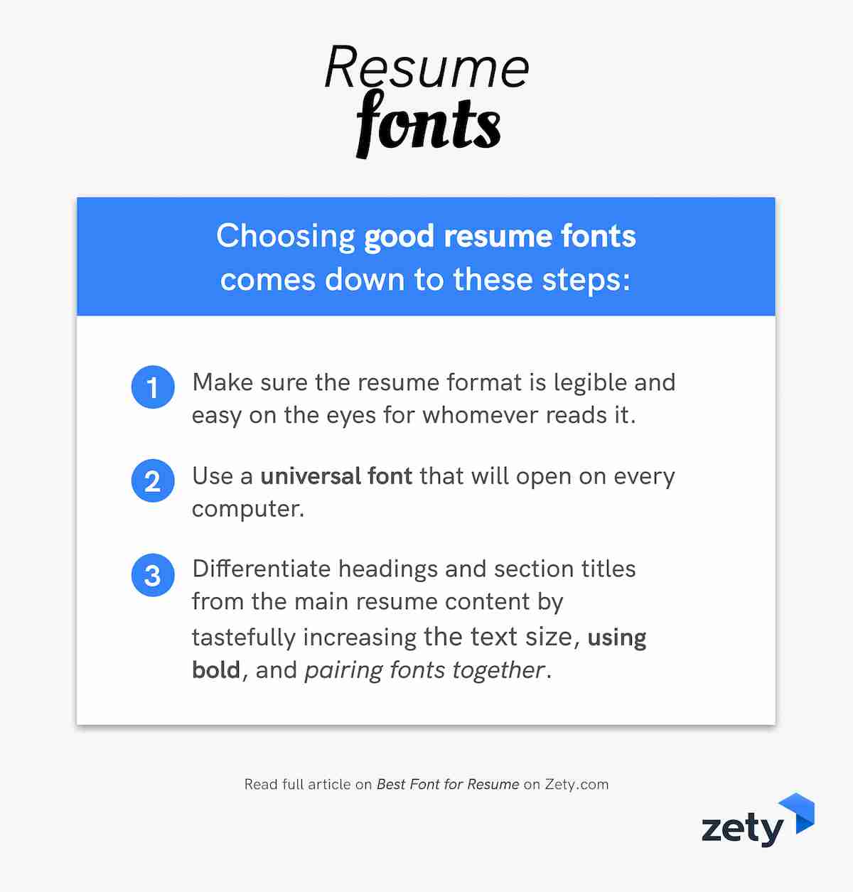 Readable Font Size For A4