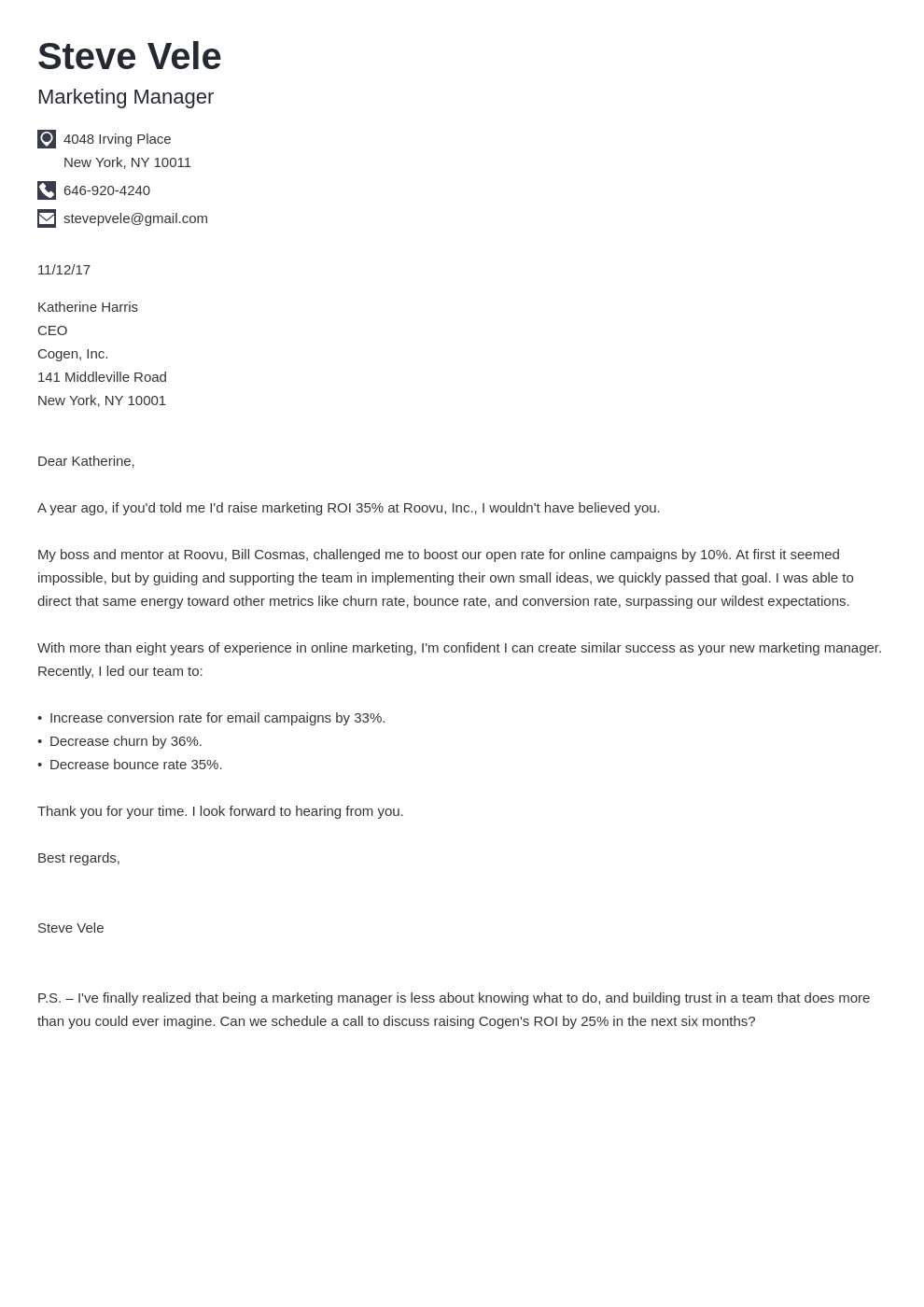 How To End A Cover Letter Closing Examples Tips