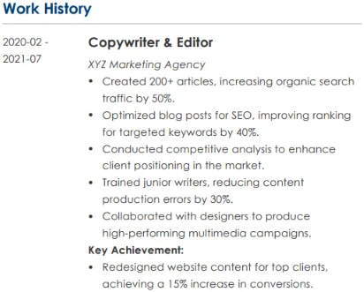 How to Write a Resume for a Job (Examples & Guide)