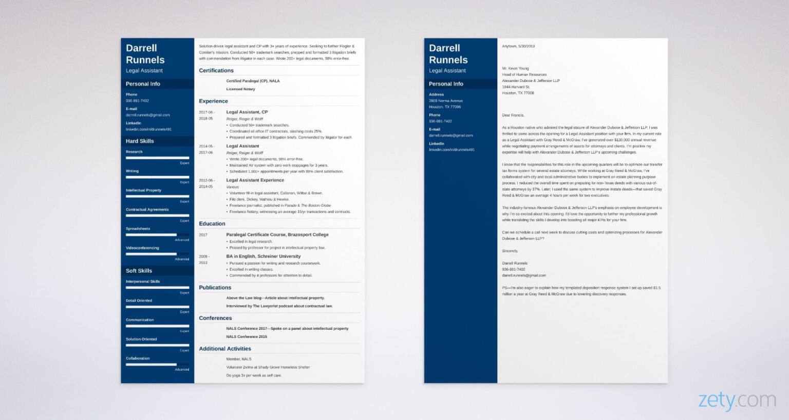 Legal Assistant Cover Letter Examples Entry Level Friendly 