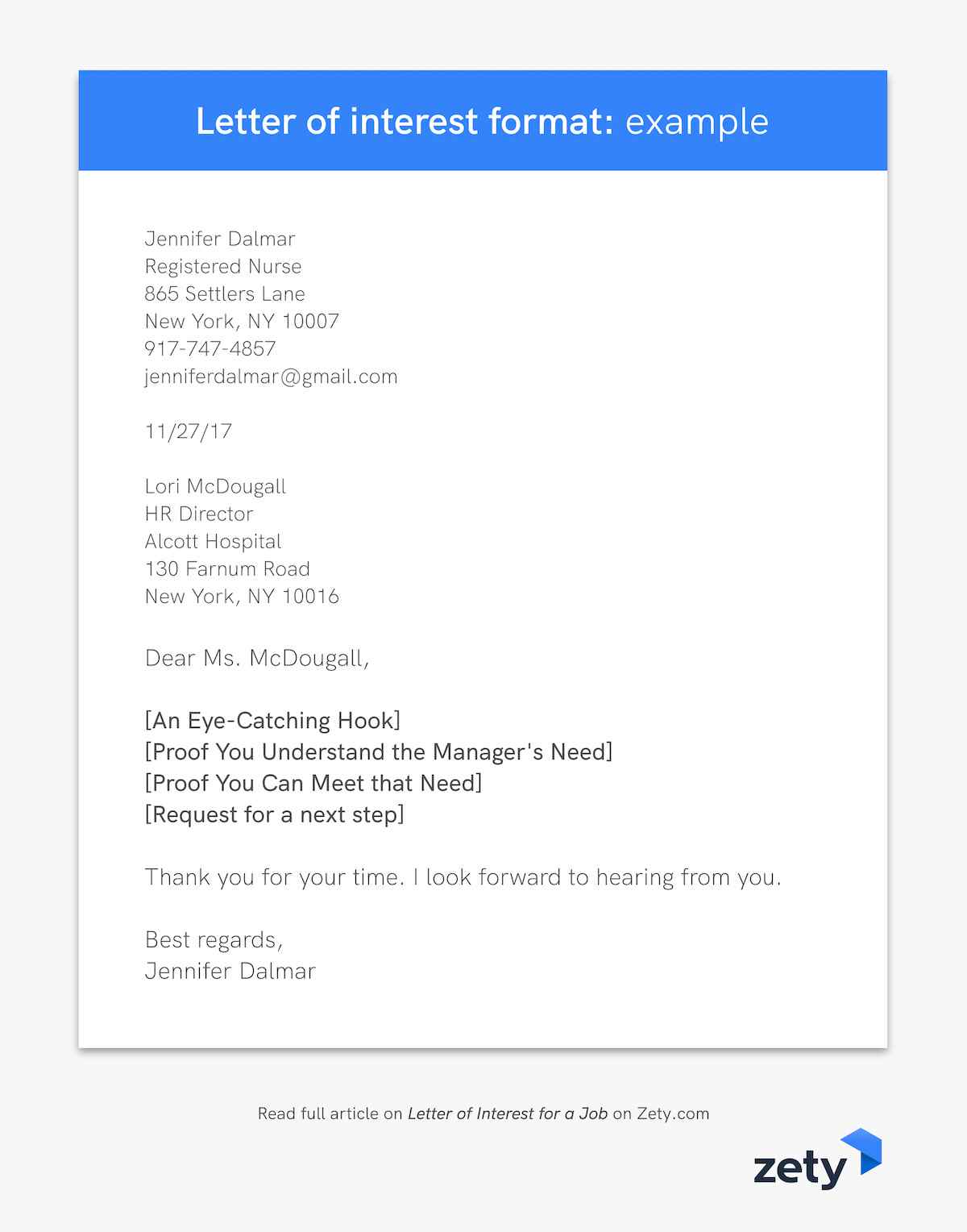 How To Write A Letter Of Interest For A Job Samples Guide
