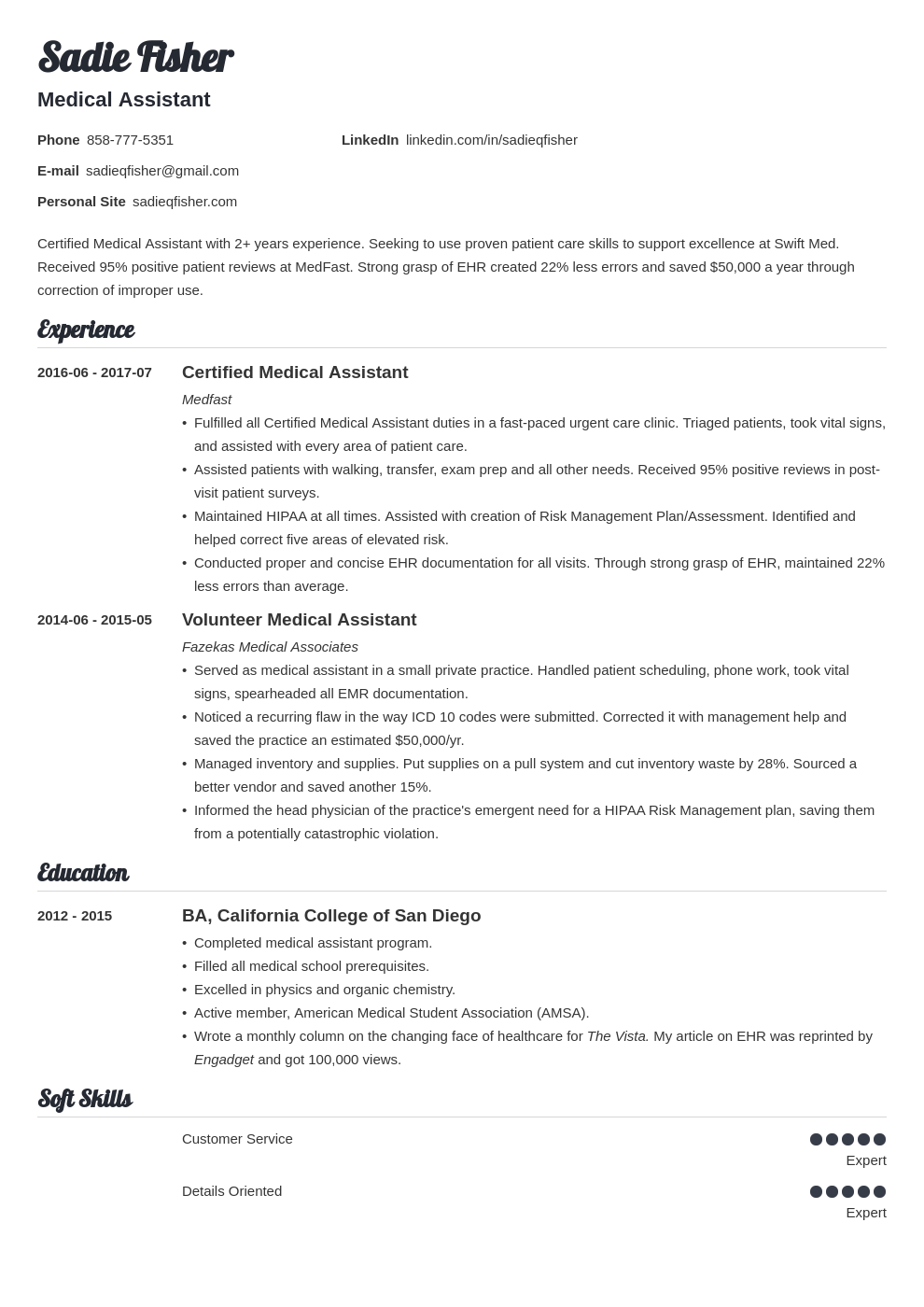 Assistant Resume Example Writing Your Assistant Resume Carefully 
