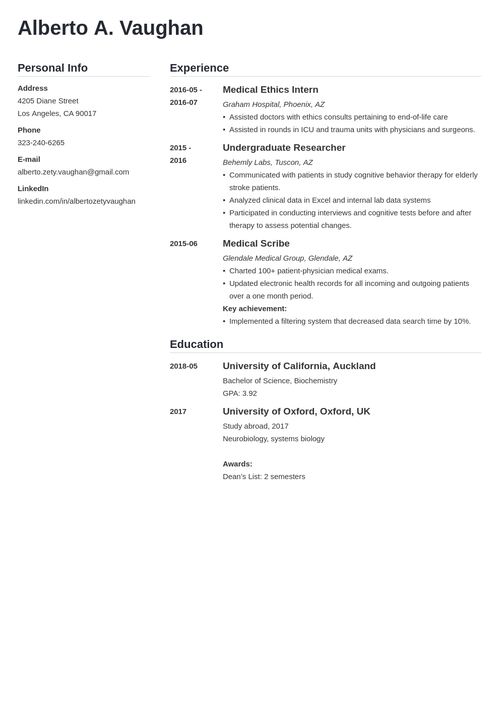 Medical Student Cv Template Medical Student Cv Template