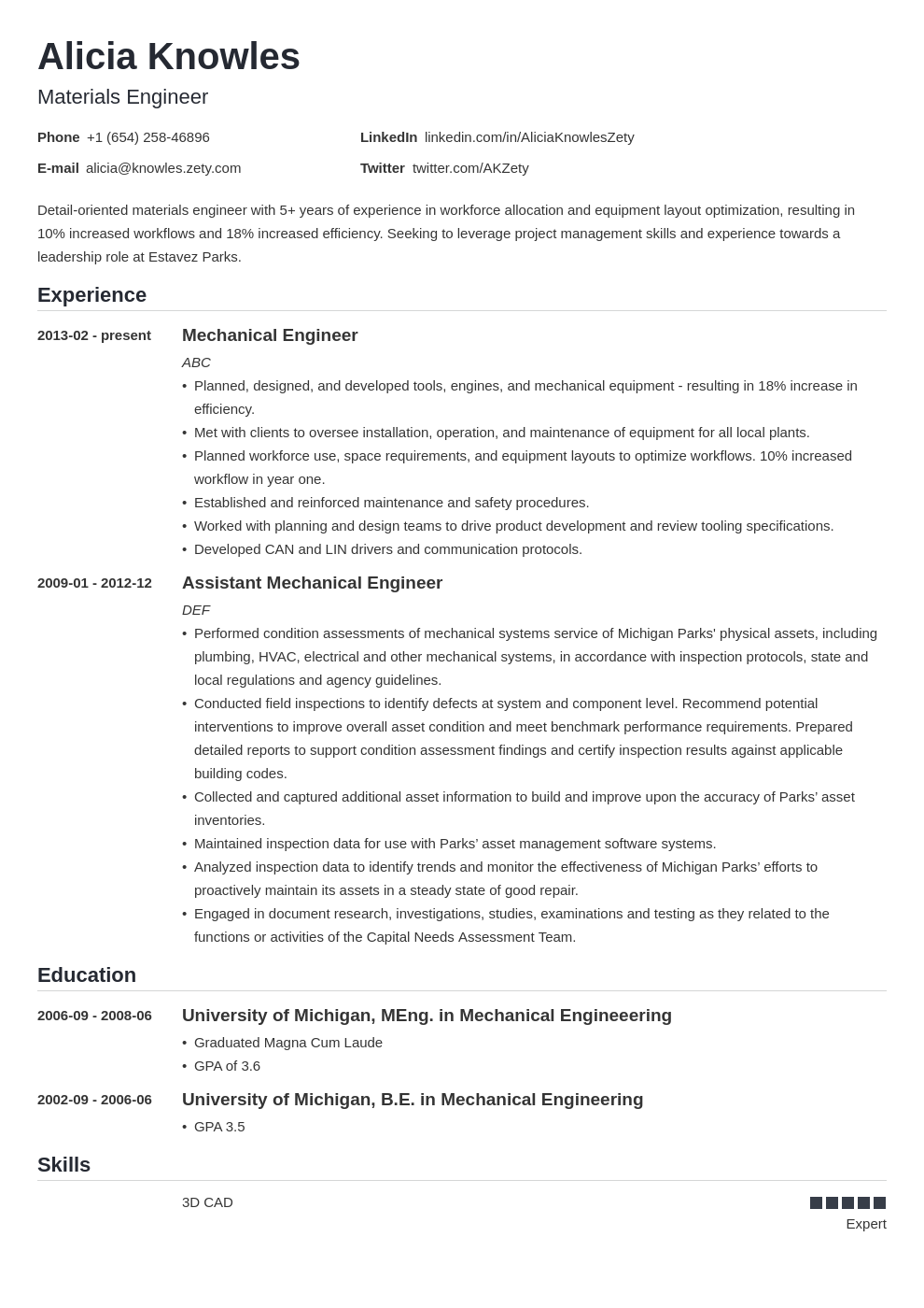 Should A Resume Be One Page And How To Make It Fit 