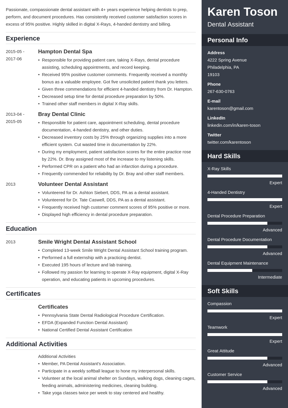 15 One Page Resume Templates to Fill-in & Download