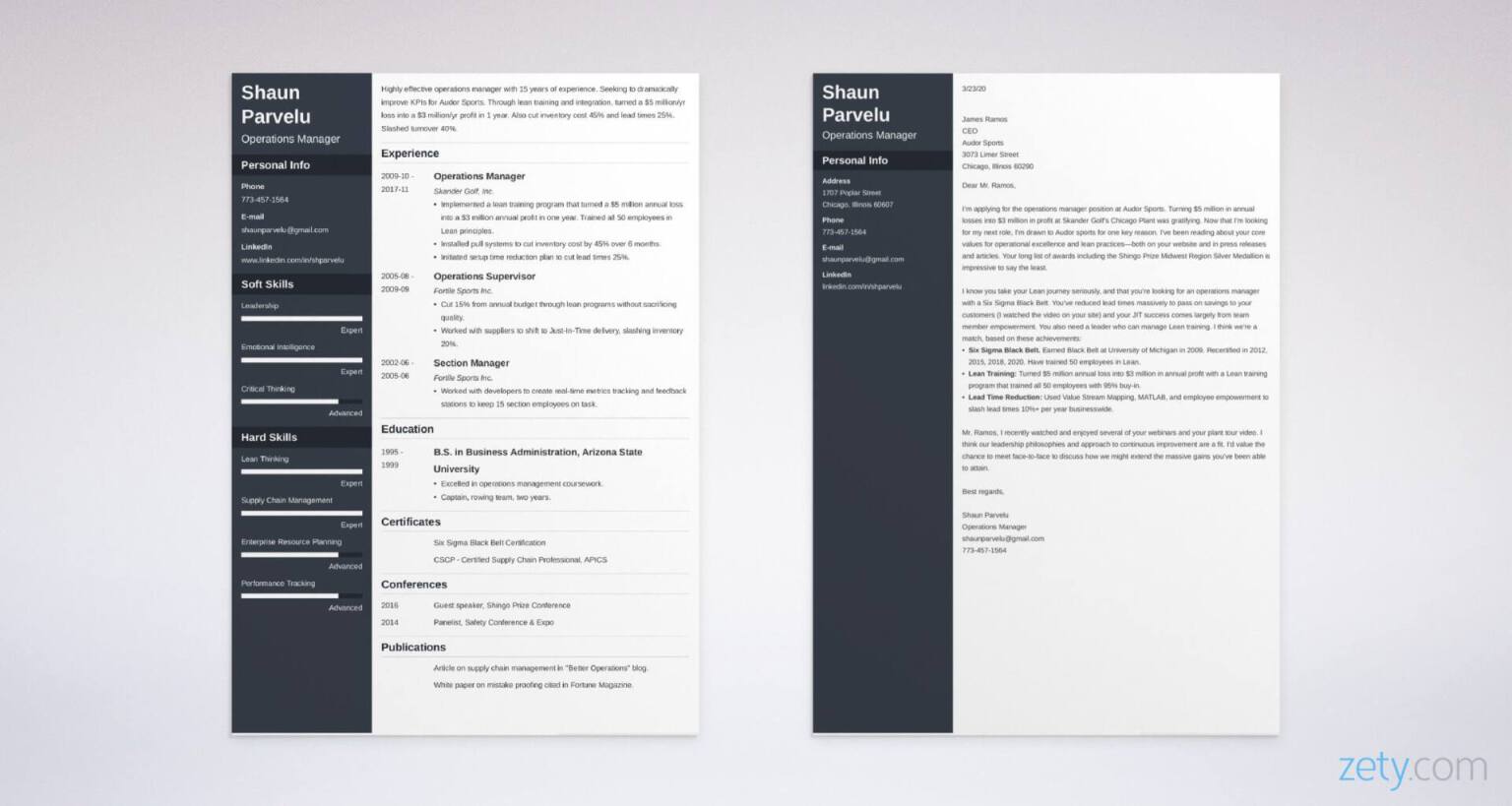 Operations Manager Cover Letter Samples Writing Guide
