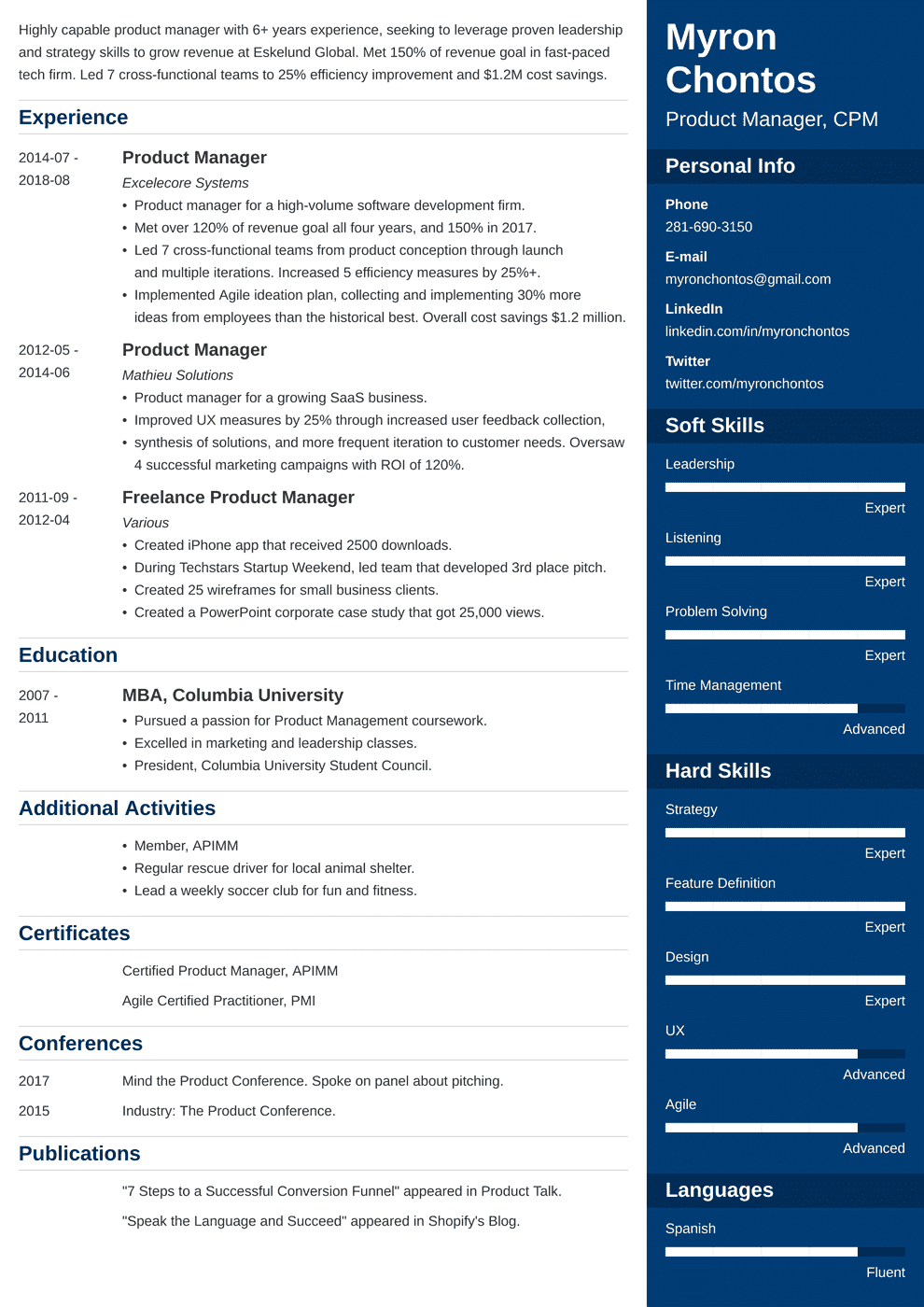 Product Manager Resume Examples 2023 Guide product-manager-resume-examples-2023-guide