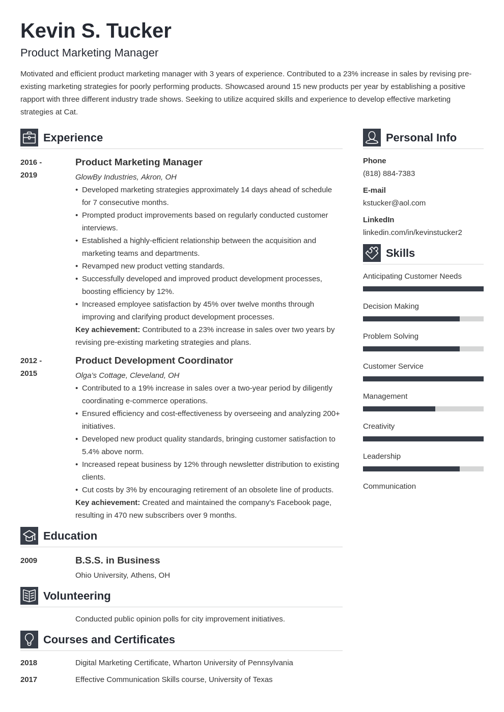 Product Manager Resume Template Netstorage