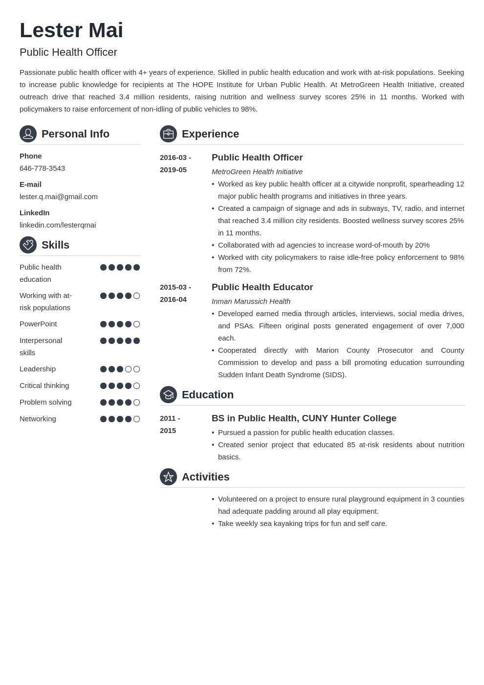 Public Health Resume Sample Objective Skills Public Health Resume Sample Objective Skills