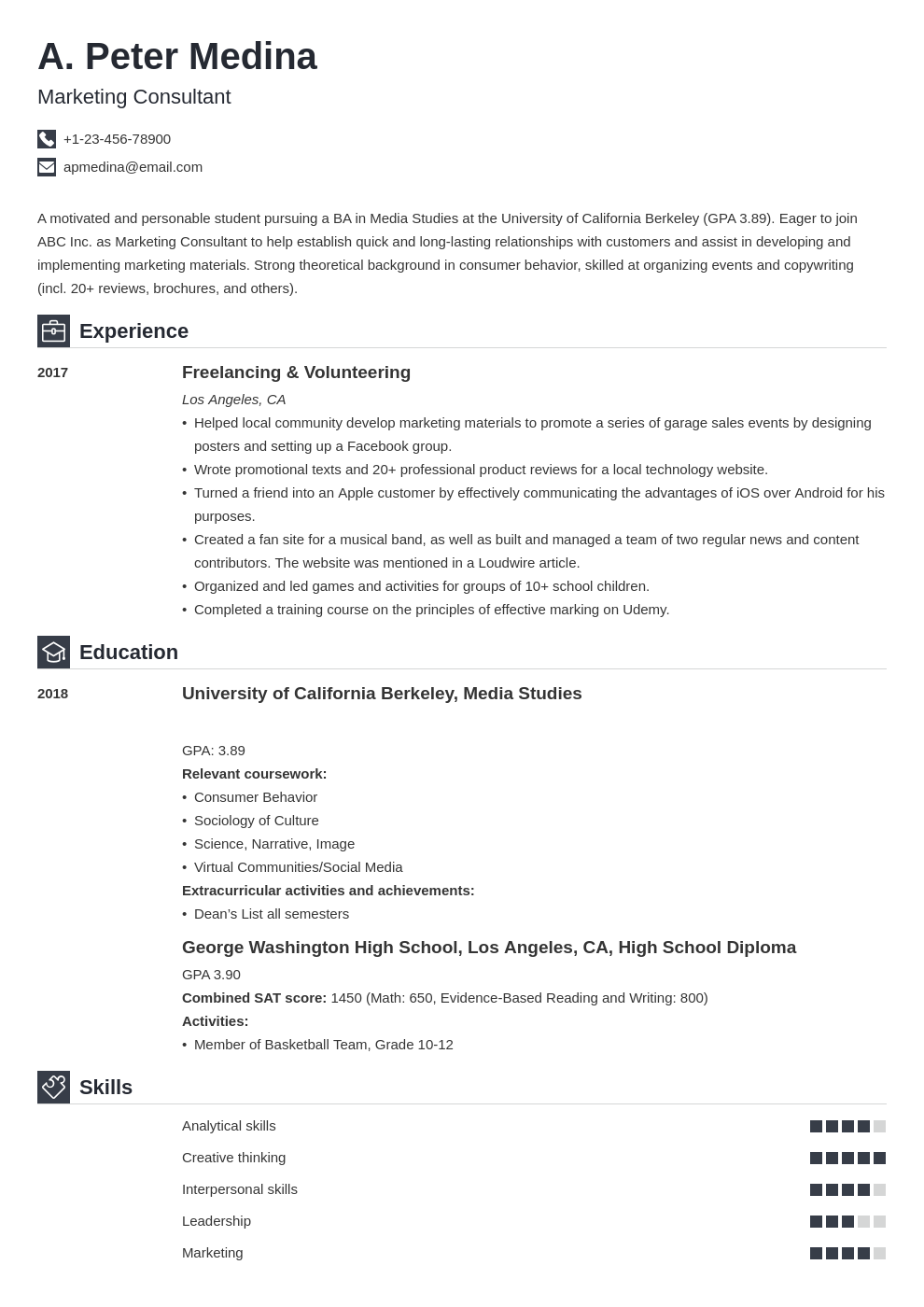 How To Make A Resume With No Experience Examples Tips